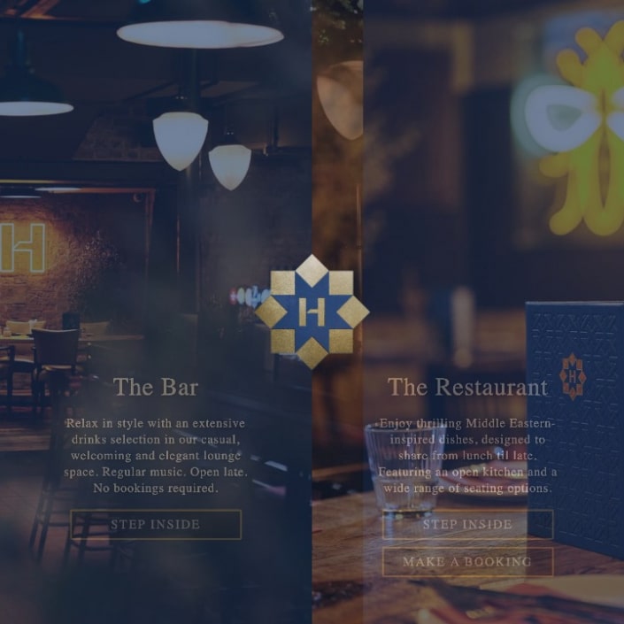 Welcome to Habas, a modern Middle Eastern-influenced bar & restaurant